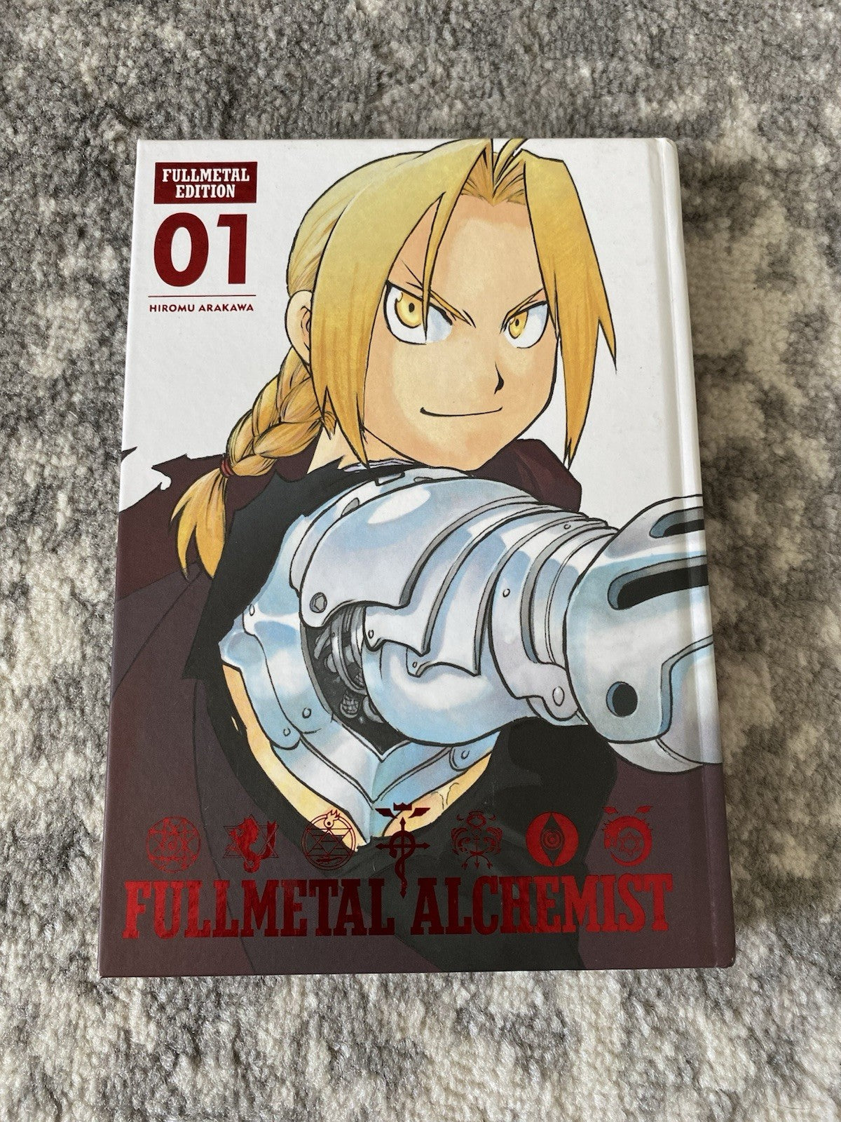 Fullmetal Alchemist Fullmetal Edition: Vol 1 Hardcover Manga Hiromu Ar ...