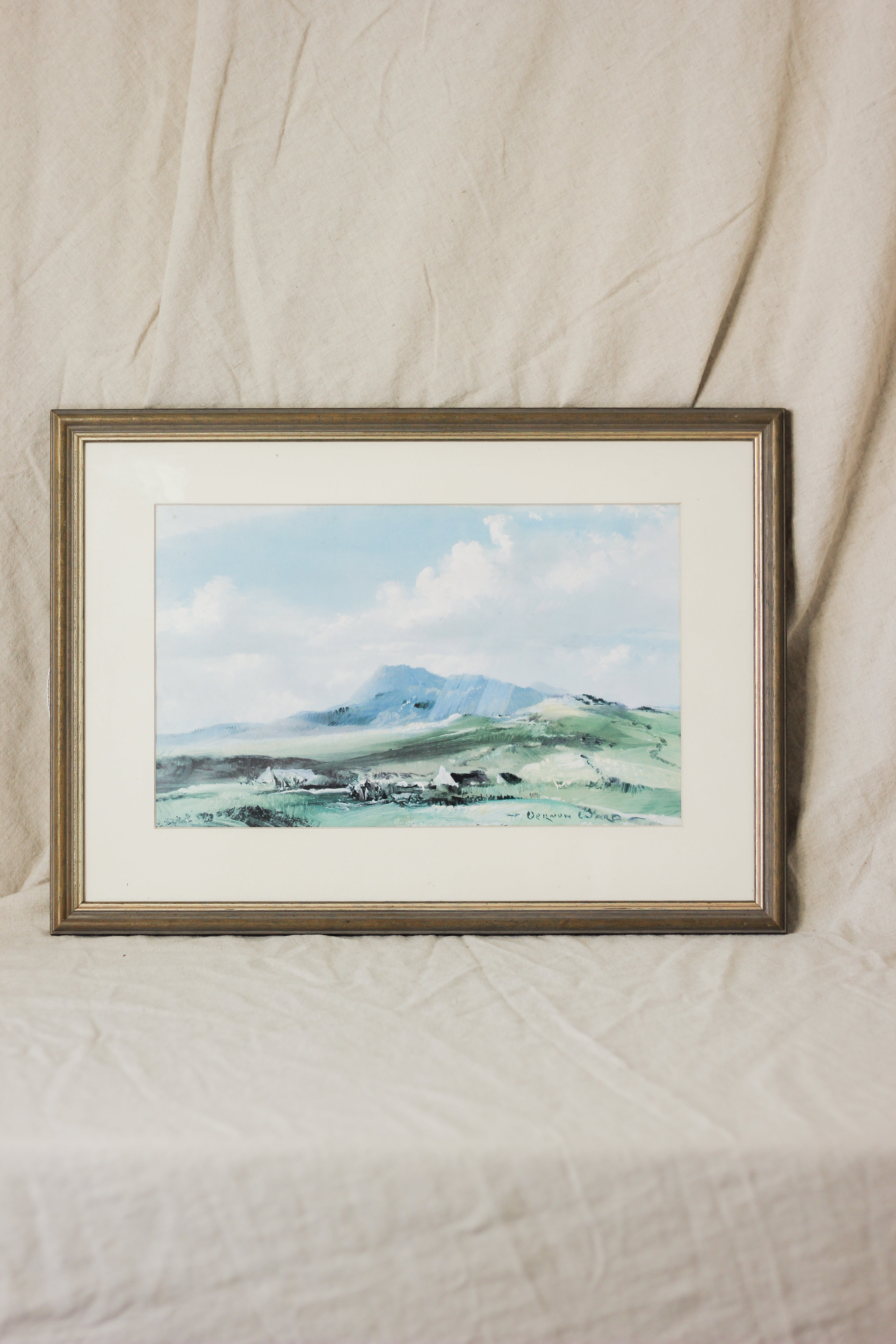 'Goat Fell from High Corrie, Isle of Arran', Vintage Print – Saint Dante