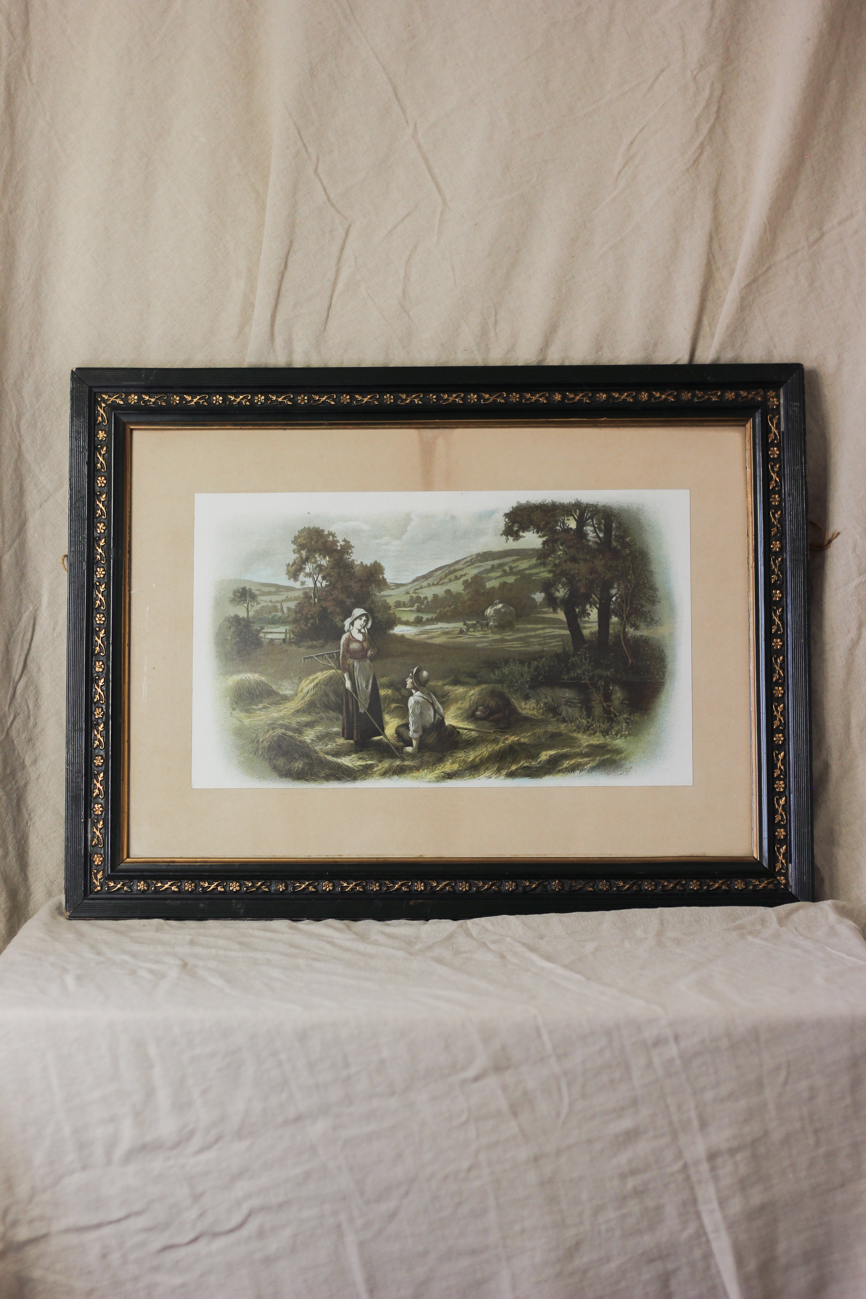 'Countryside Companions', Photogravure Chromolithograph Print – Saint Dante