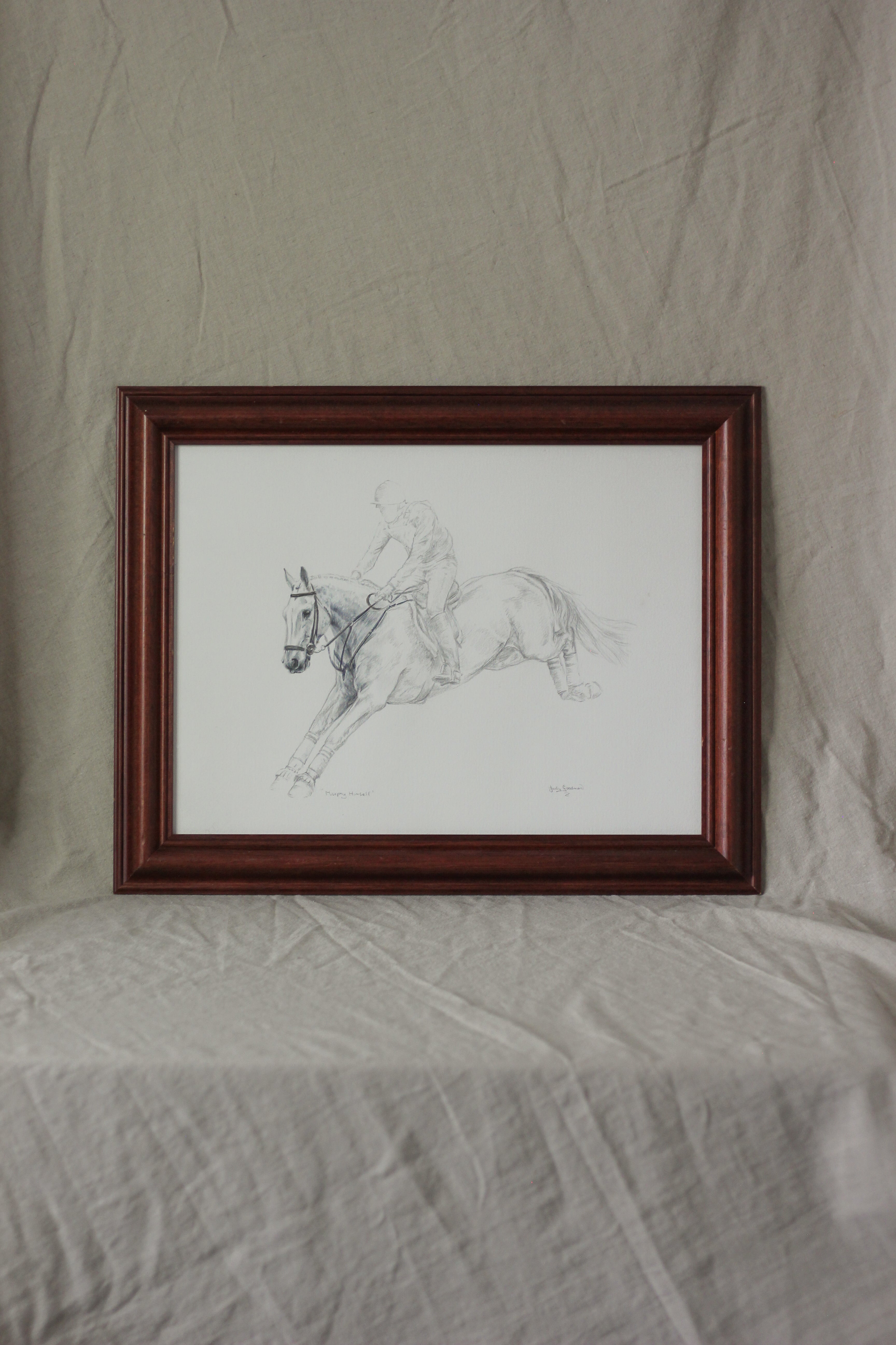 'Murphy Himself', Pencil and Gouache on Paper – Saint Dante