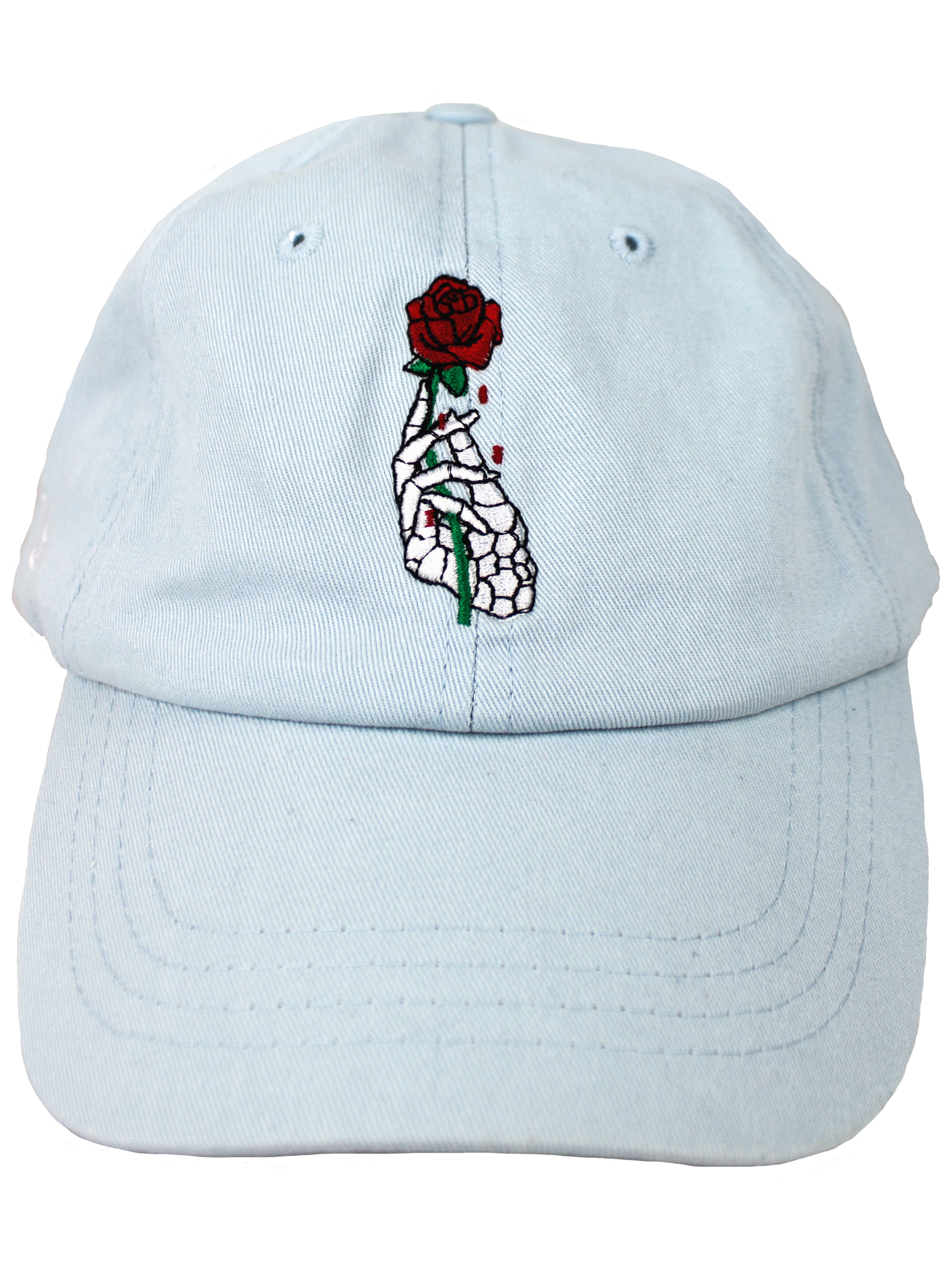 Dead Roses Clothing || Rose Cap // Pastel Blue – Saint Dante